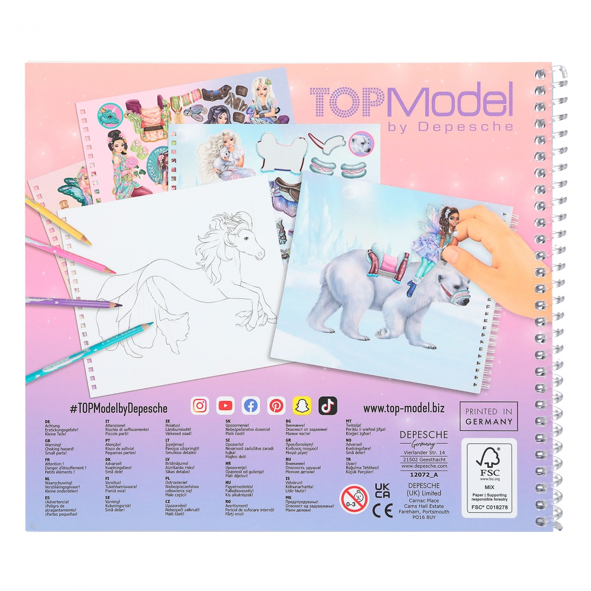 Depesche - TOPModel Create your Fantasy Friend ICEWORLD