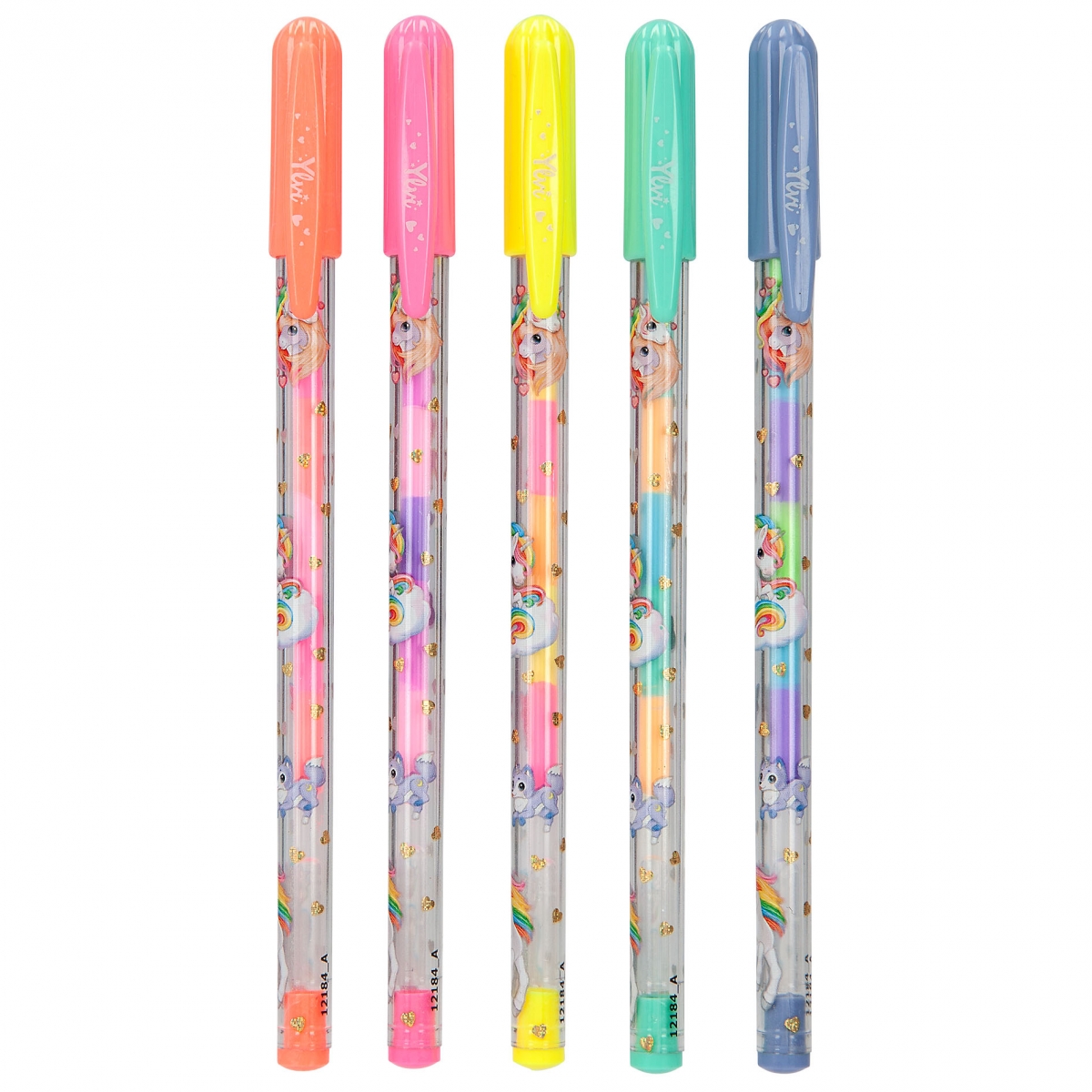 Depesche - Ylvi Gel Pen Set 5 Rainbow Colours