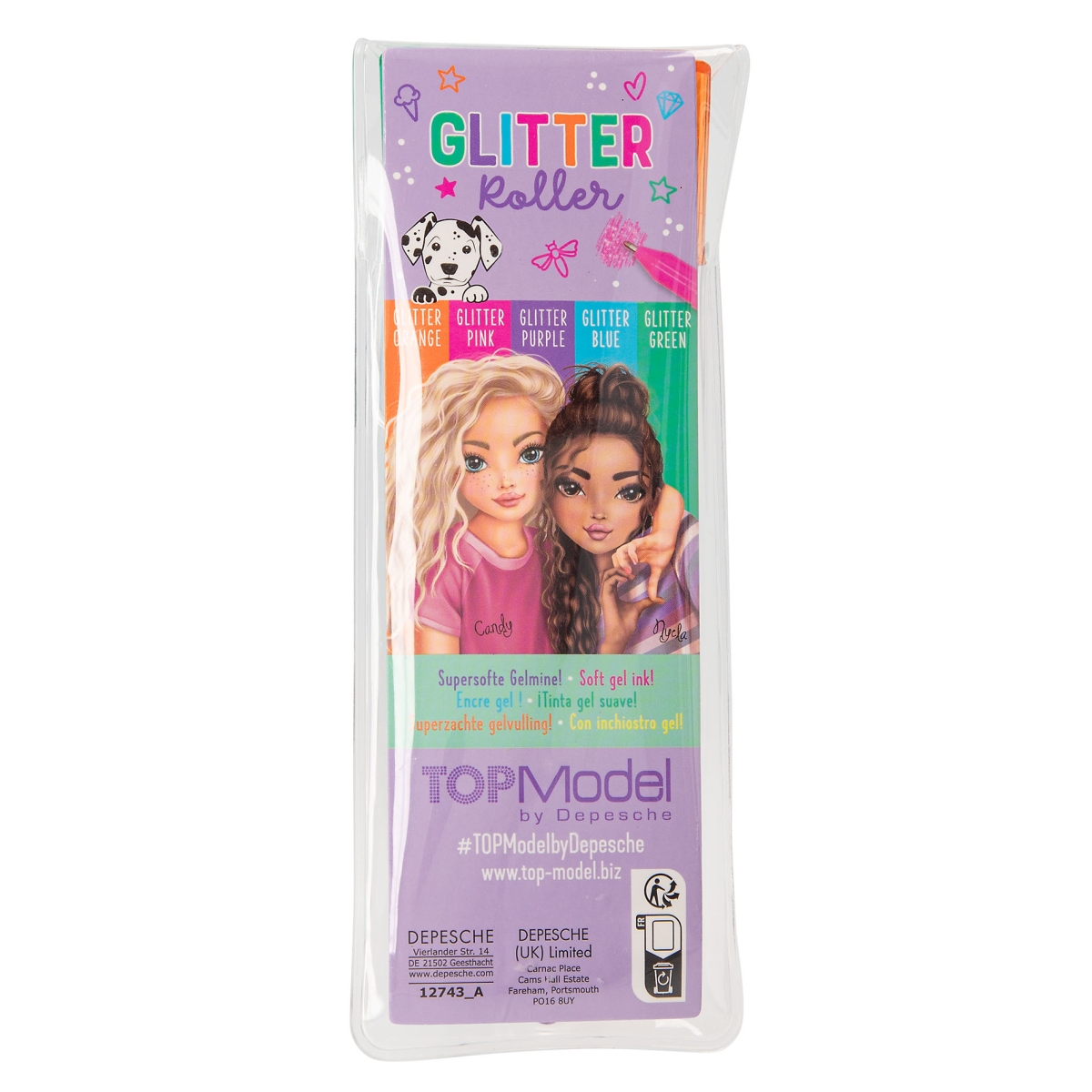 Depesche - TOPModel Glitter Gel Roller