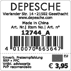 Depesche - TOPModel Glitter Gel Metallic Set