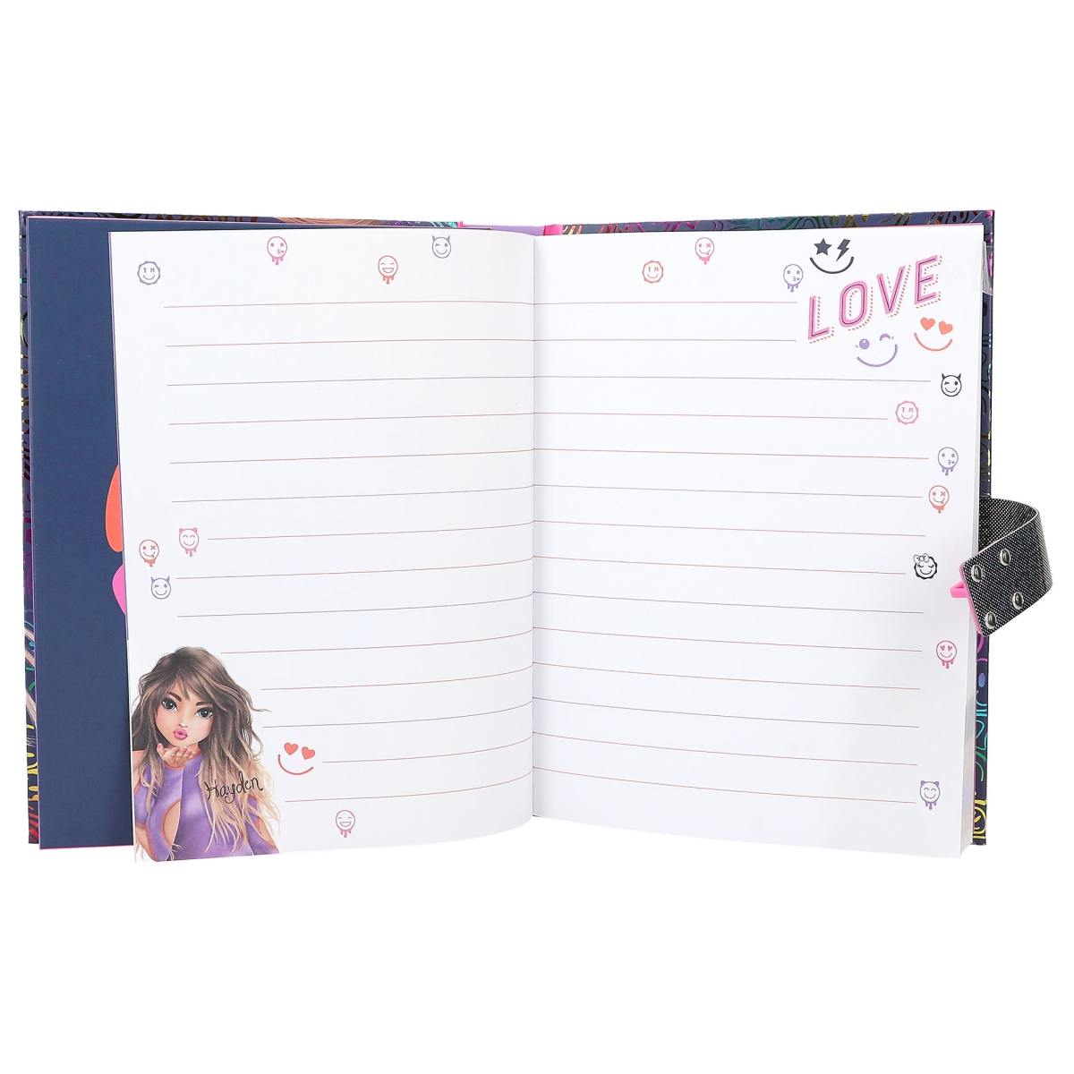 Depesche - TOPModel Diary With Code And Sound NIGHT LIGHT