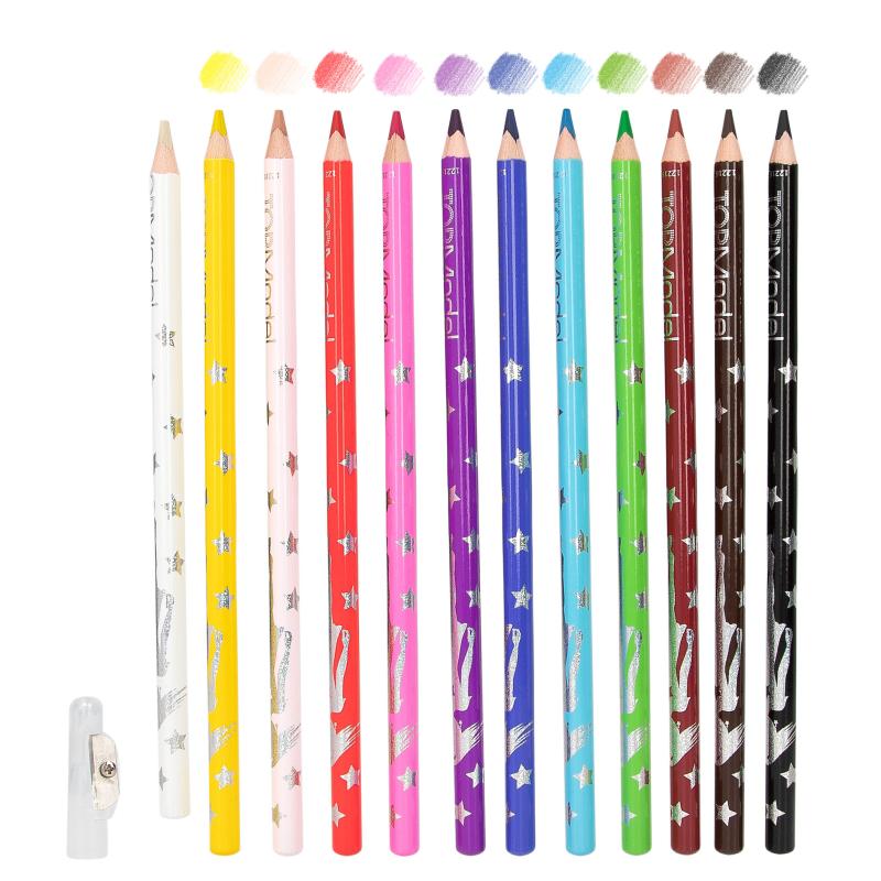 Depesche - TOPModel Basic Colouring Pencil Set 12 Colours