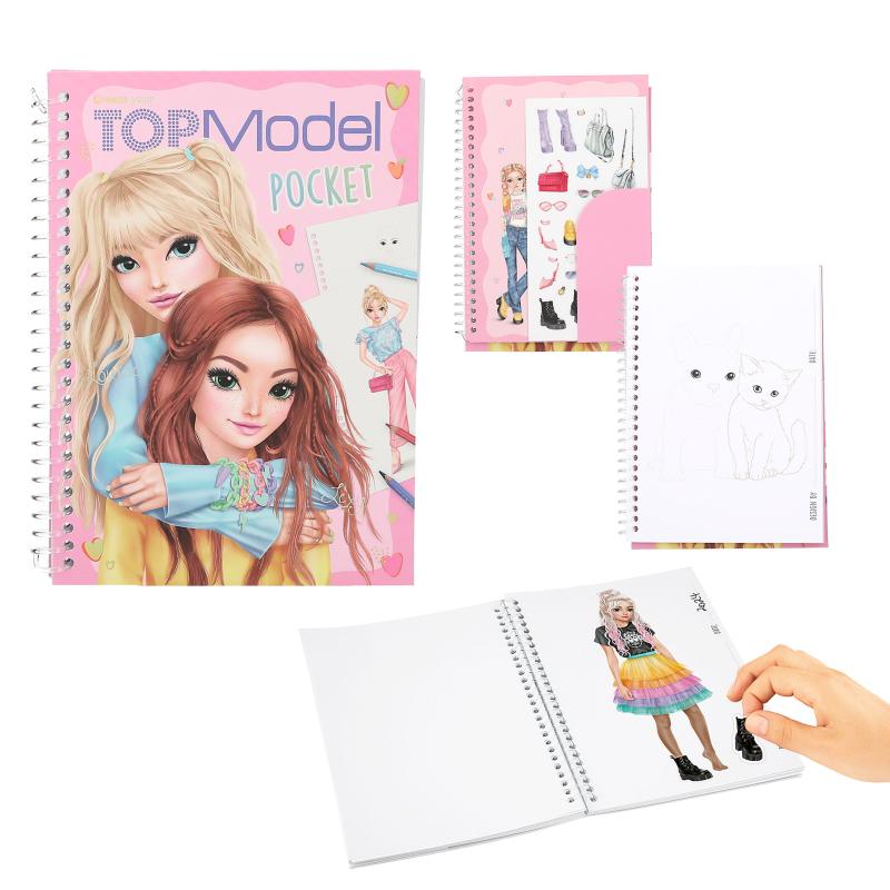 TOPModel: kleurboeken, stickers & kleine beauty producten